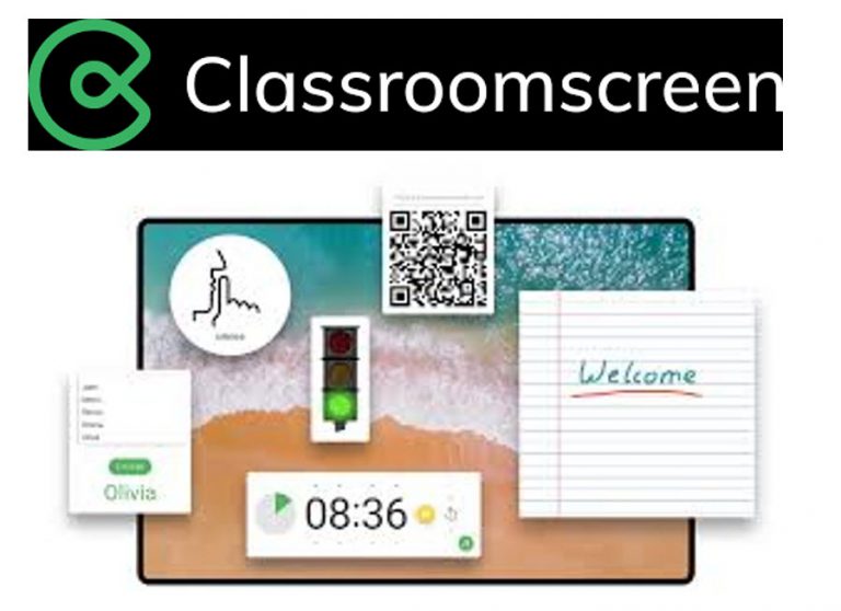 شاشة الفصل التفاعلية ClassroomScreen – تقنيات التعليم للجميع